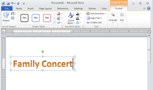 membuat desain tulisan yang sangat menarik dengan WordArt di Ms word ...
