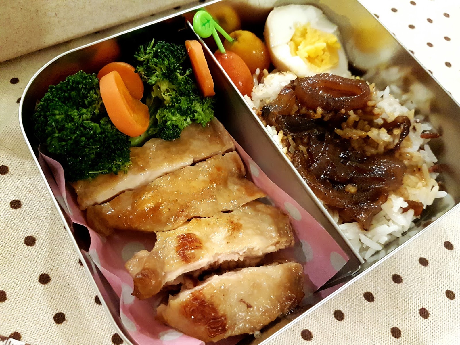 Bento #158 - Teriyaki Chicken | Bento for Love