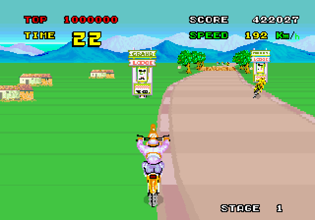 VGJUNK: ENDURO RACER (ARCADE)
