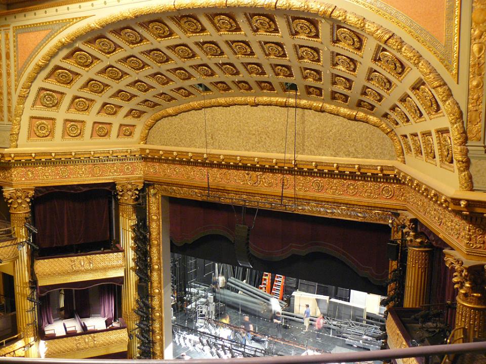 San Francisco Theatres: The Geary / Toni Rembe Theatre: interior