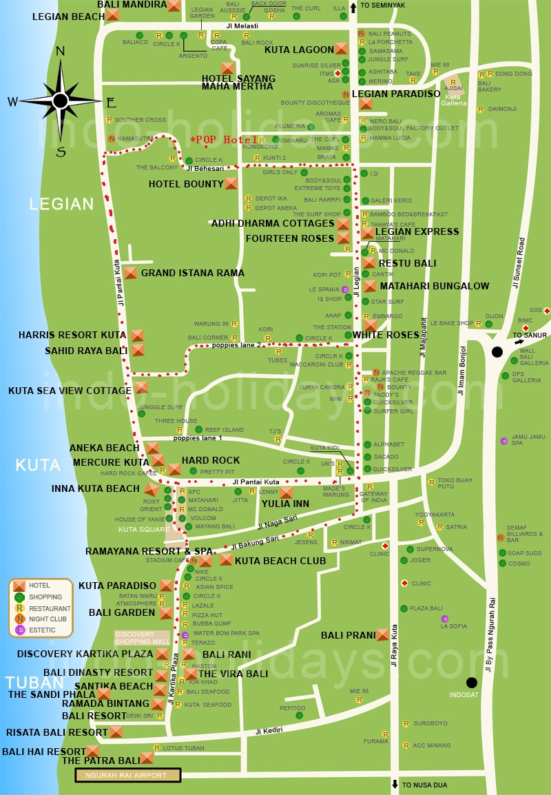 Jin's Foot Prints: Walkathon Kuta-Legian