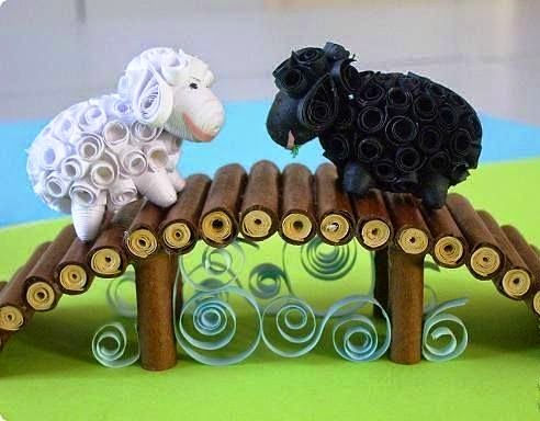 3d paper quilling animal ideas ~ Creative Art and Craft Ideas