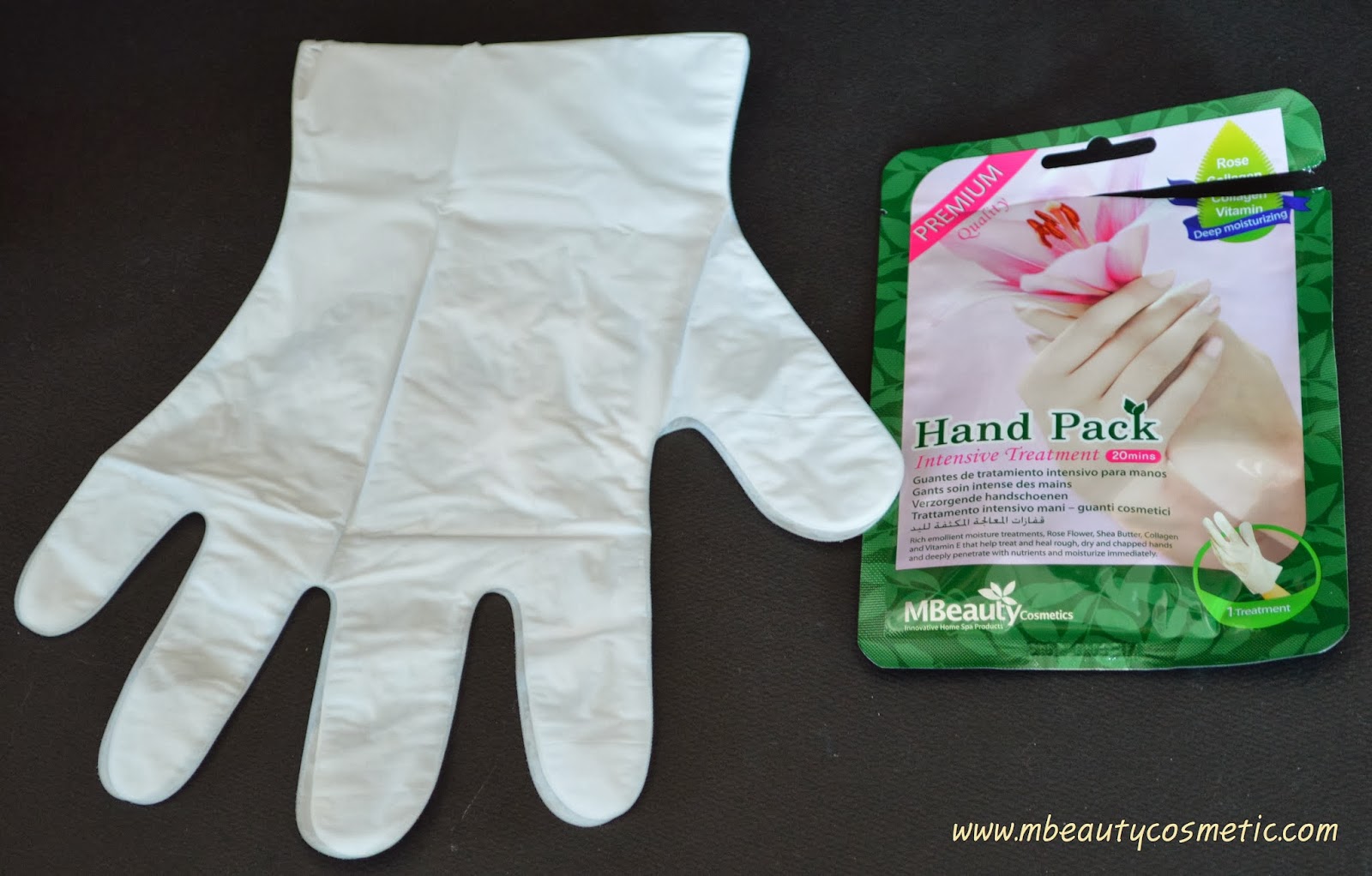 Hand pack - Mbeuatycosmetics: Hand Pack (Intensive Hand Treatment Gloves)