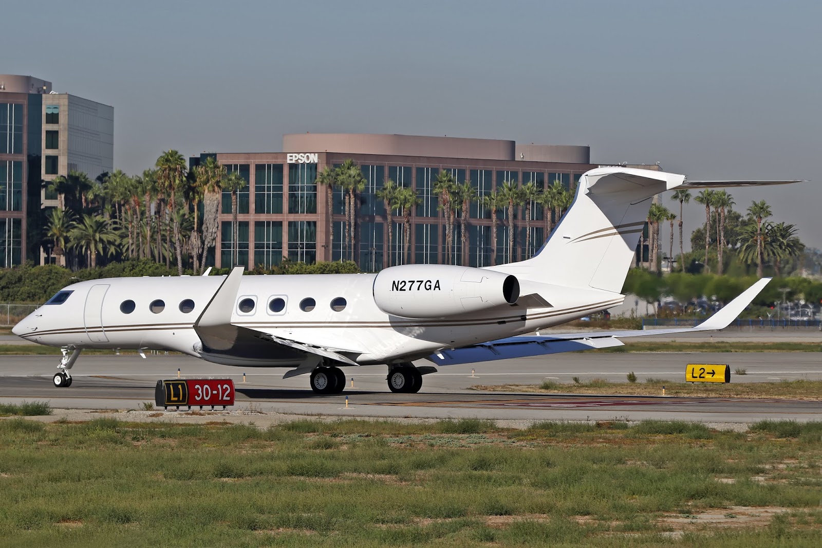 Aero Pacific Flightlines: Gulfstream G650 (c/n 6277) N277GA tbr N898CH