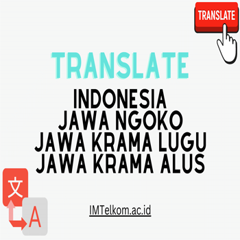 Mengenal IMTelkom Situs Translate Bahasa Jawa-Indonesia