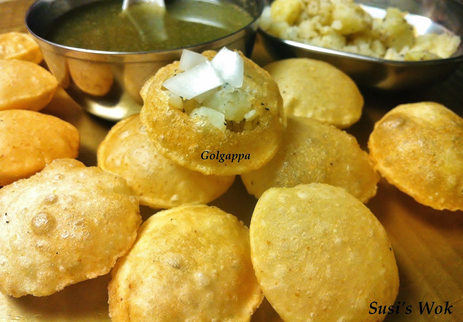 Susi's Wok: Golgappa / Pani Puri's puri