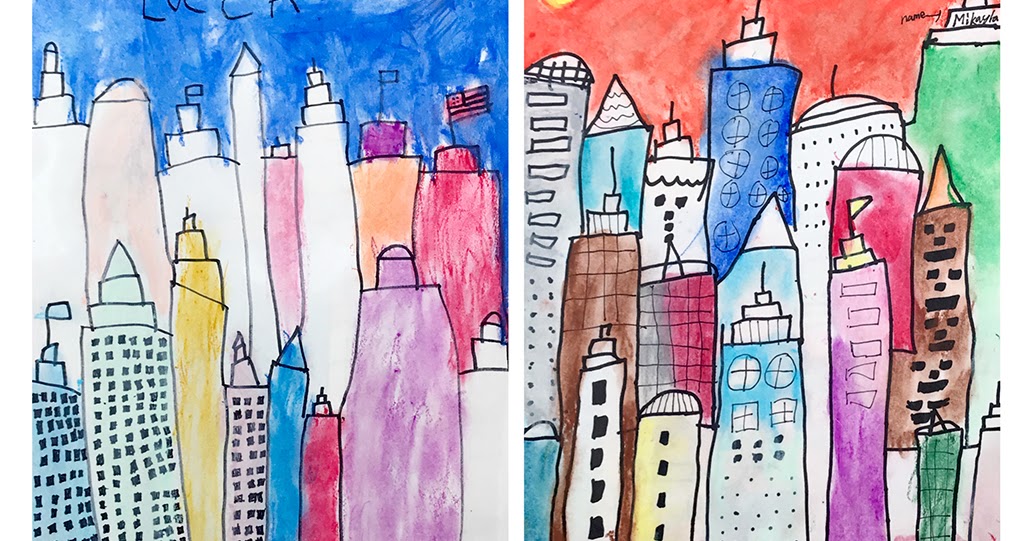 Me Love Art Studio《米國藝術》: Draw a City