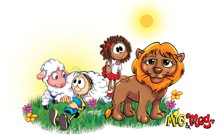 DE TUDO UM POUCO: Turminha Mig e Meg