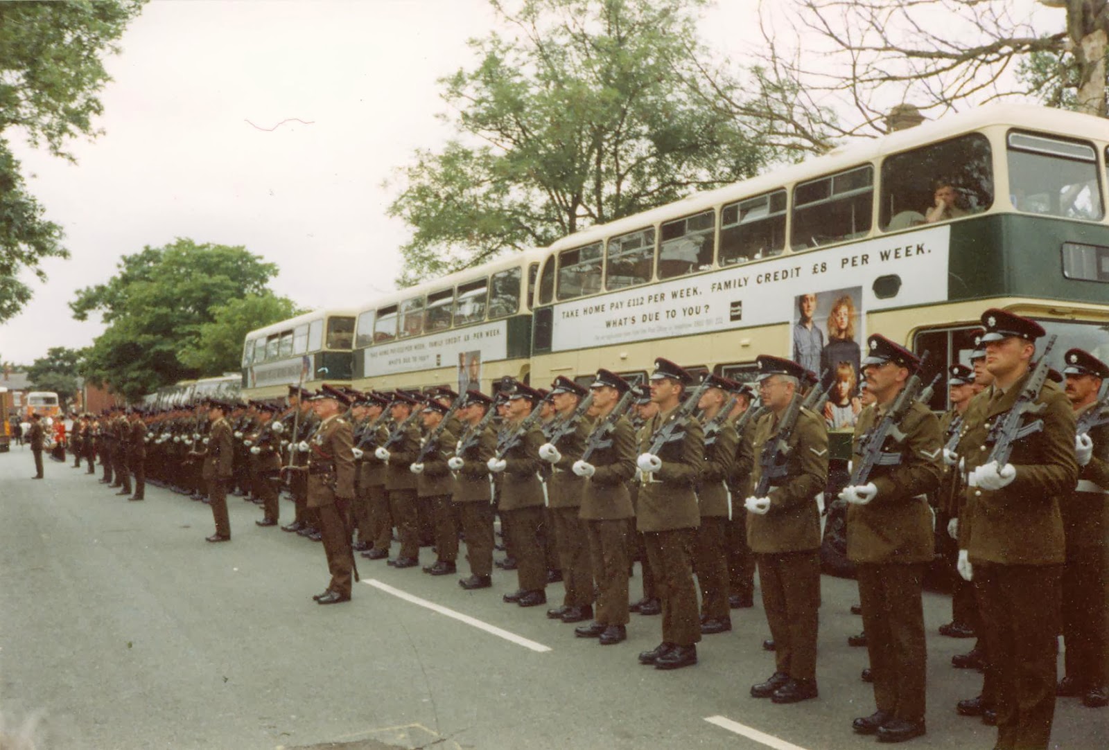 Hyde Cheshire Blog: Cheshire Regiment in Hyde.