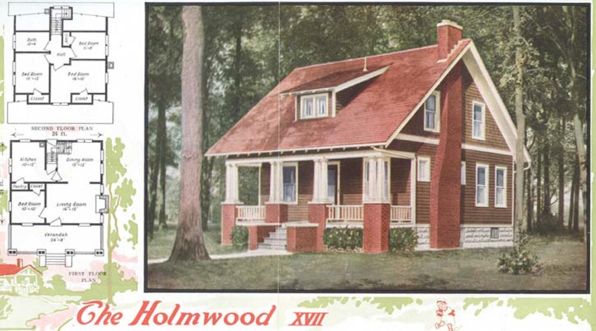 Laurelhurst Craftsman Bungalow: Aladdin Kit Homes