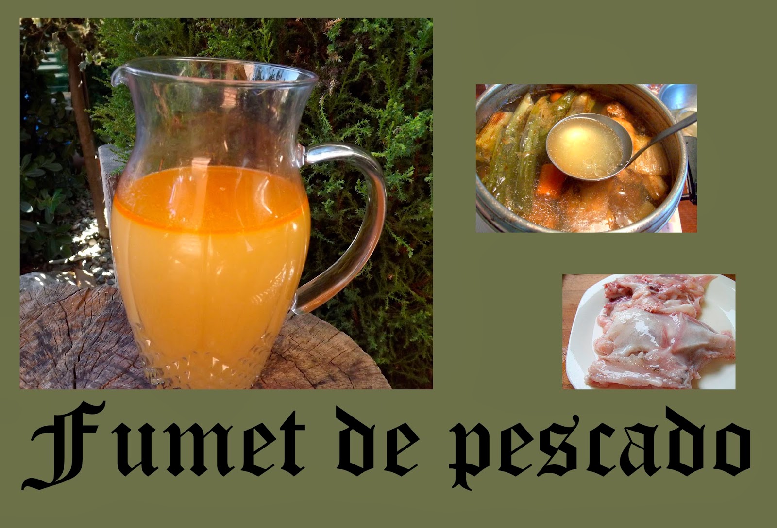 La cuina de Antoniet: Fumet de pescado