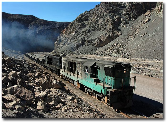 The Potreillos line in Chile Amazing Railway