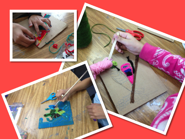 SmARTy Paints: Huichol Yarn Art for 5th Graders