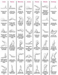 letrapi - mi otro yo: tablas de asanas de yoga