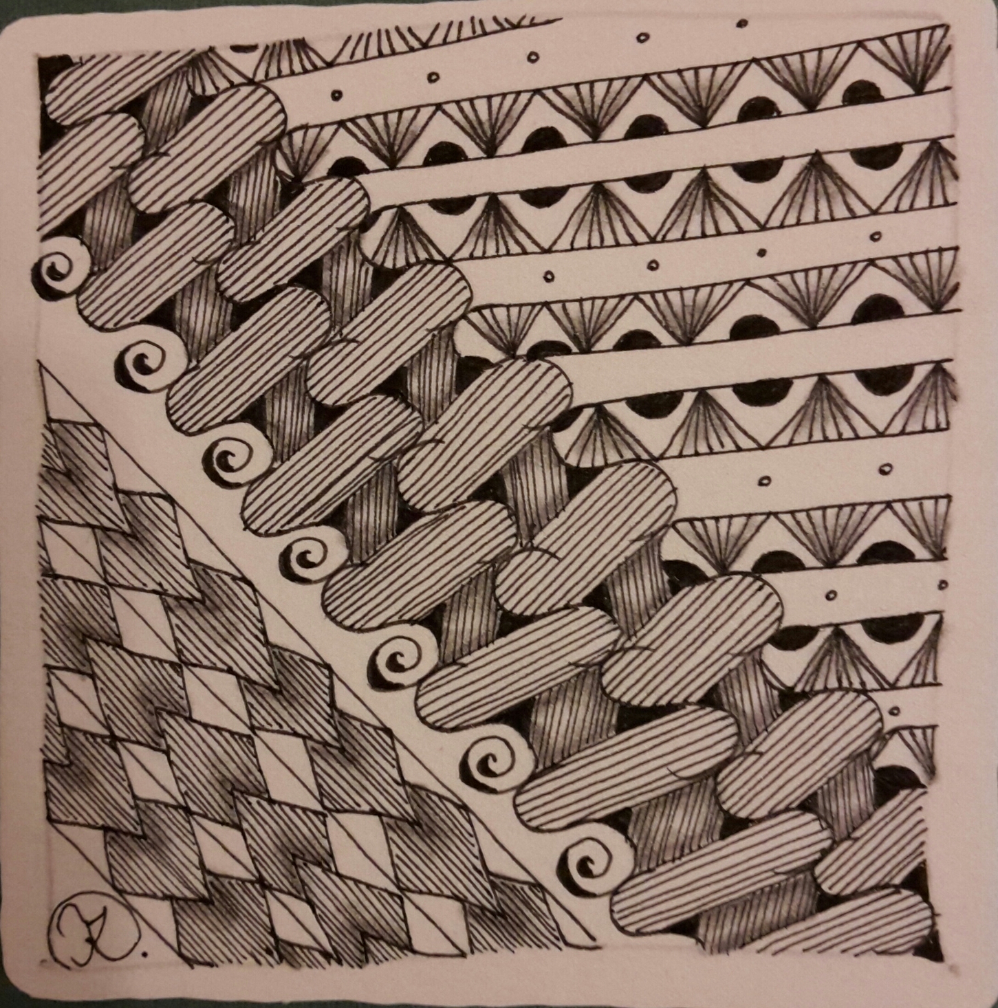 Tina Creates Art - Tangles and More: 2016