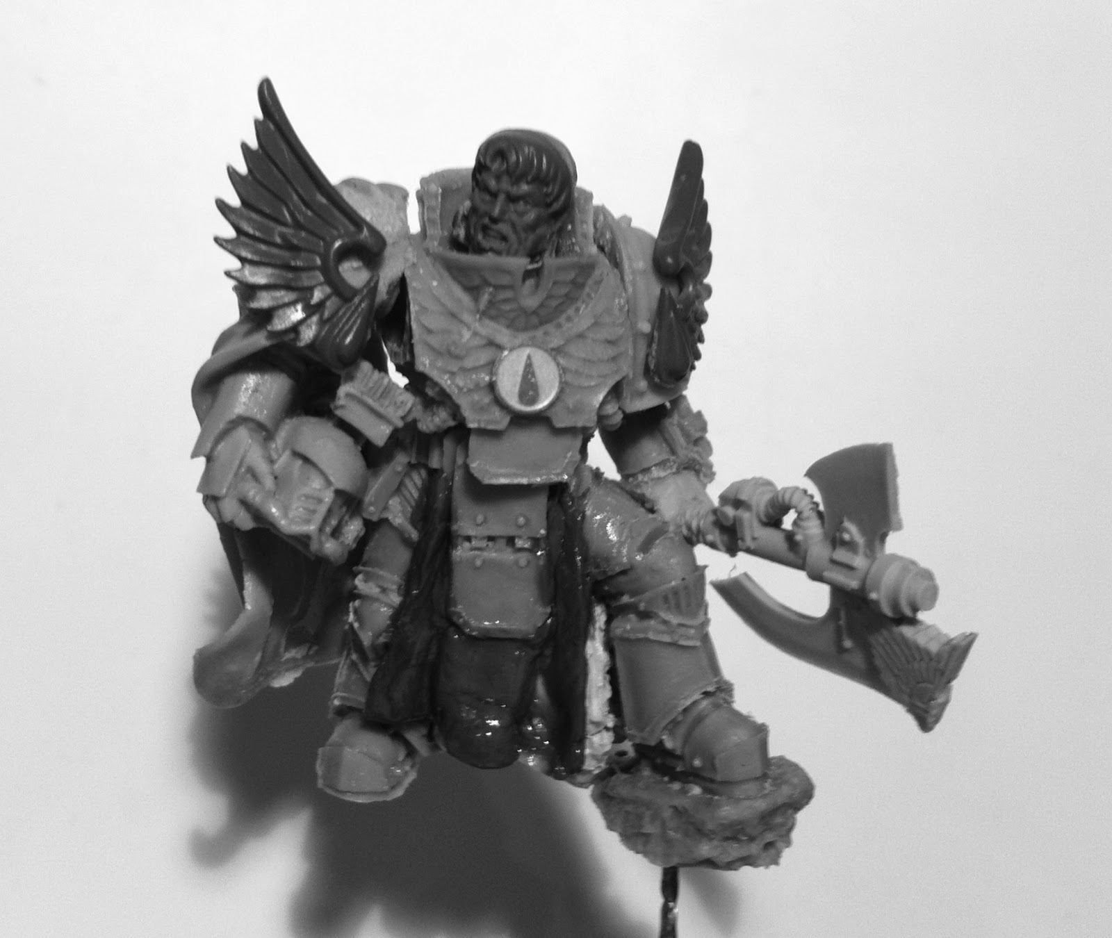 WIP - Horus Heresy Blood Angels Praetor - Bloody Dice