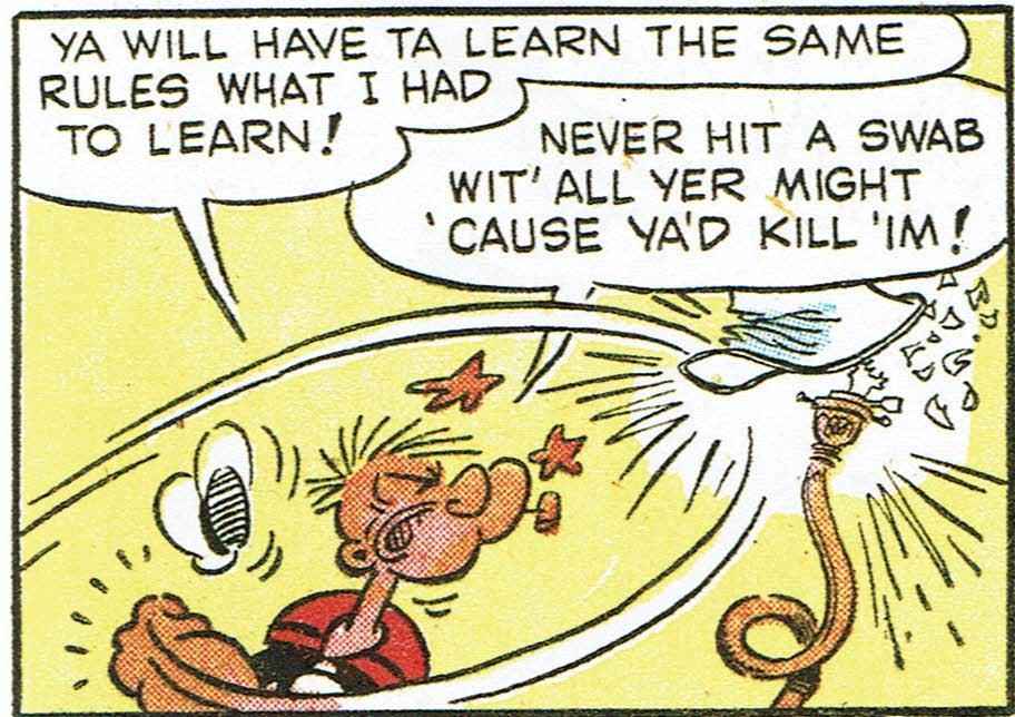 Slay, Monstrobot of the Deep!!: Popeye's Sage Advice For Life!
