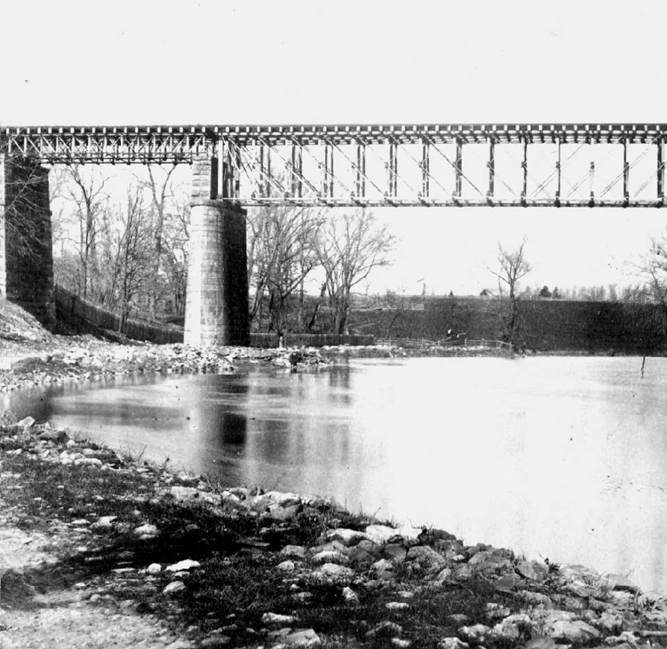 Industrial History: Amtrak/PRR 1888 Bridge over Conestoga Creek in ...