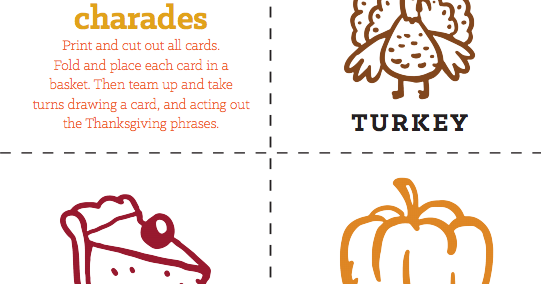 Meredith Plays: Thanksgiving Day Charades