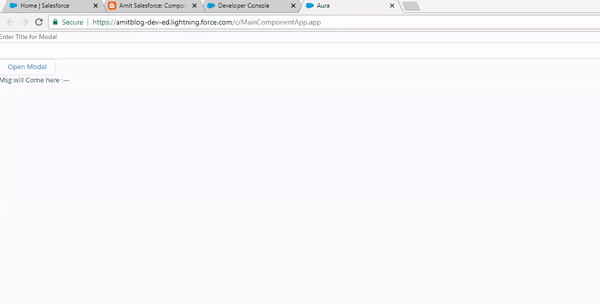 Amit Salesforce | Salesforce Tutorial: Dynamically Creating Components ...