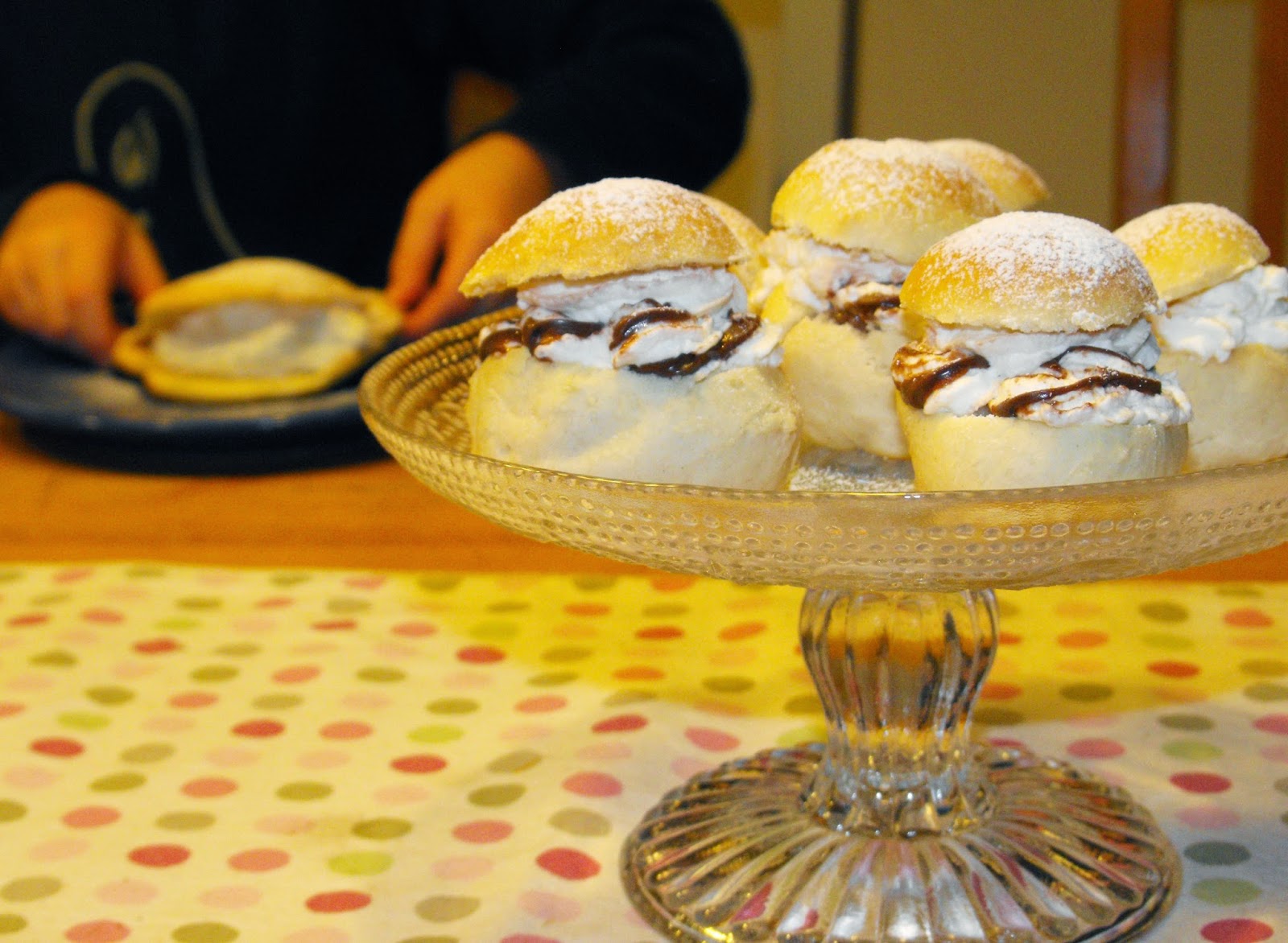 Glädje i hjärtat - Joy in the heart: Semmlan kom ut i helt fel form ...