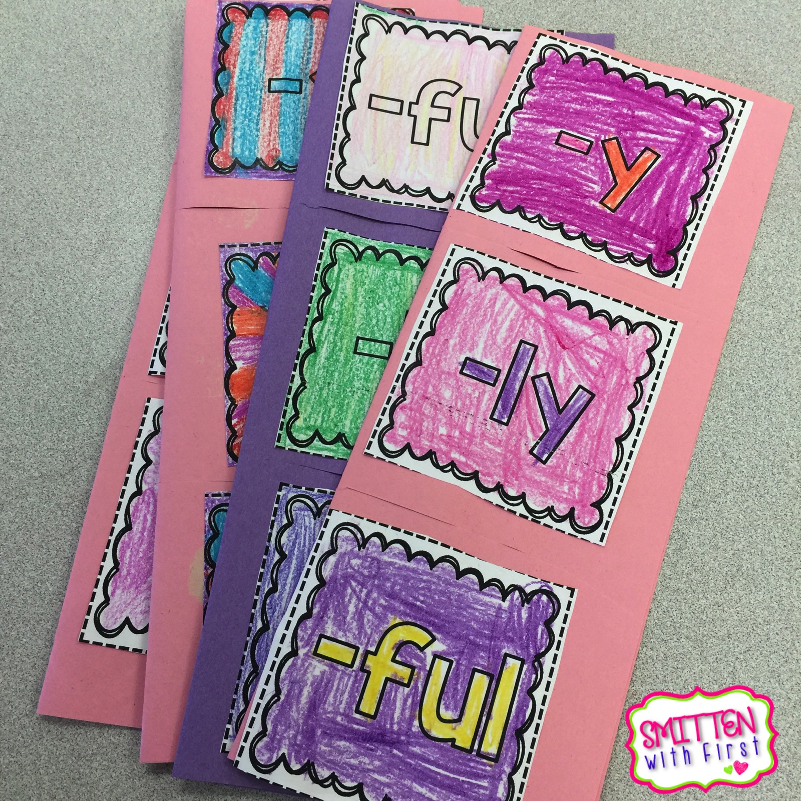 Suffix sorts with lots of freebies! - Smitten with First