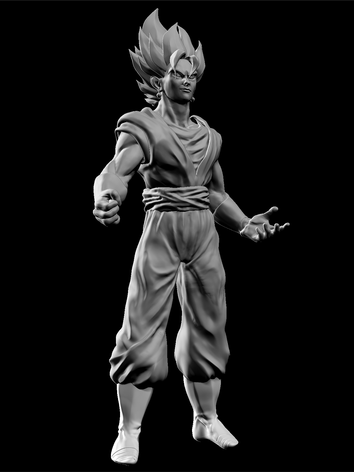 Incisive Artistry : Super Vegito - Final Render