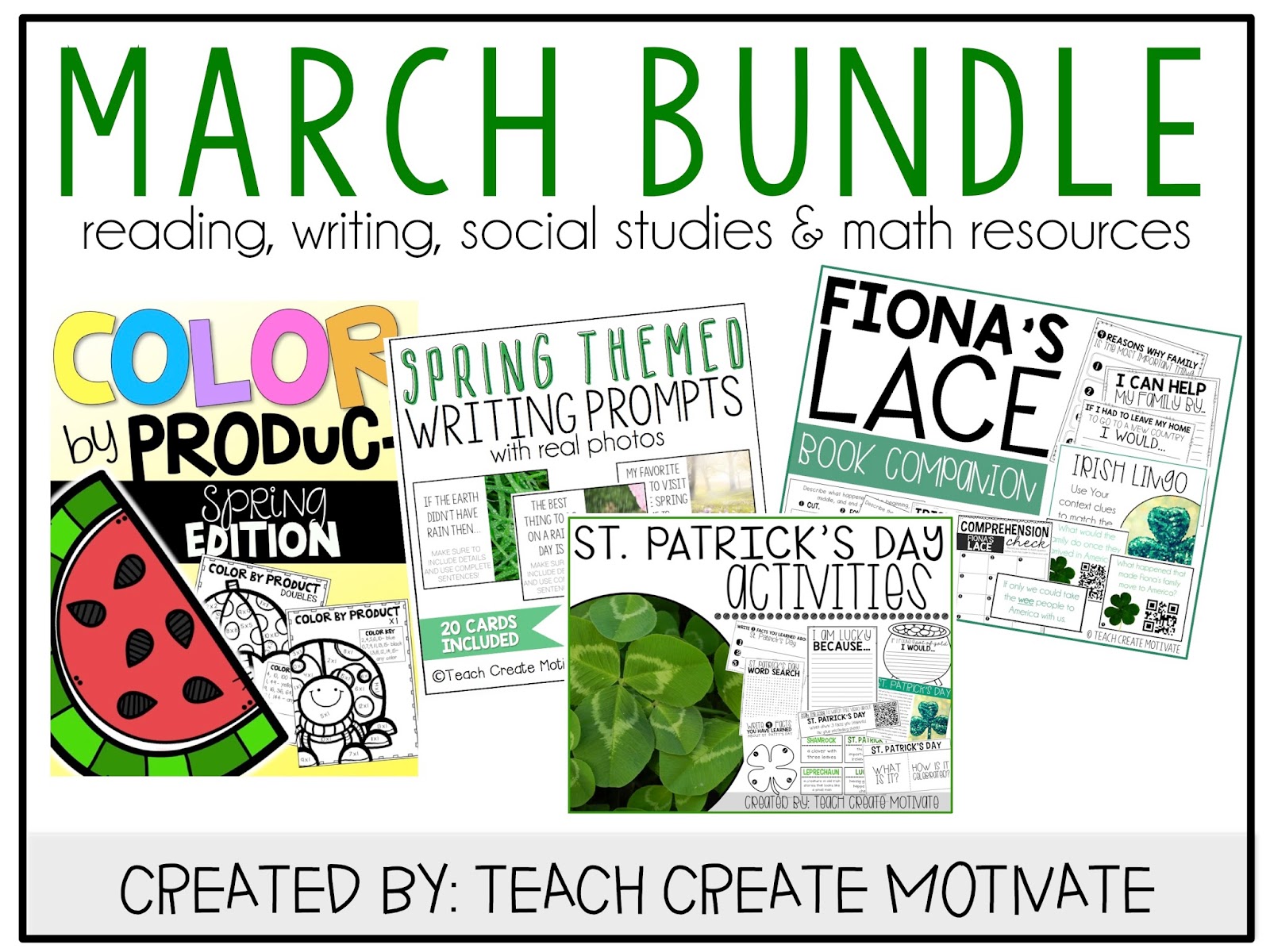 March Classroom Ideas! (with freebies!) - Teach Create Motivate