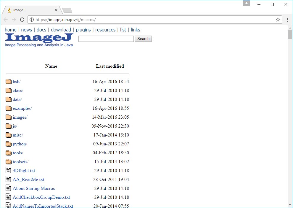 My imageJ: 2017