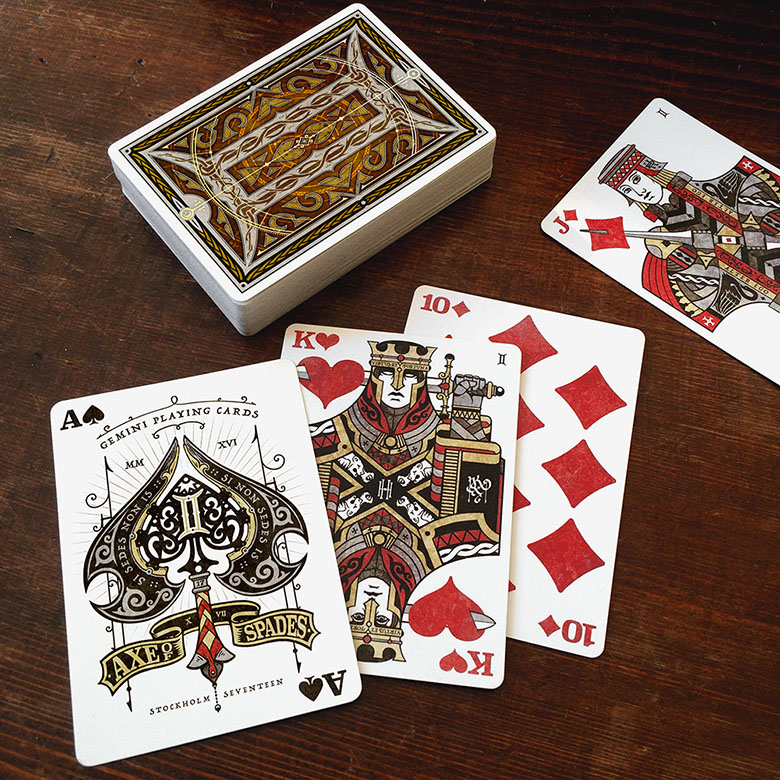 First Look: Gemini Playing Cards by Stockholm17