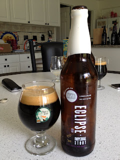 SaBEERmetrics: Beer Review: Imperial Eclipse Stout (Elijah Craig 18 Year)