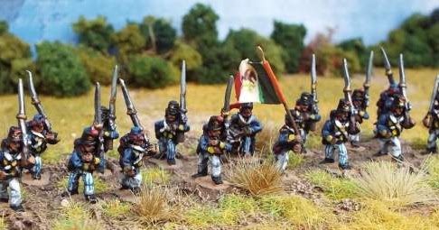 Tabletop Fix: Good Ground Miniatures - New 10mm Mexican Line Infantry