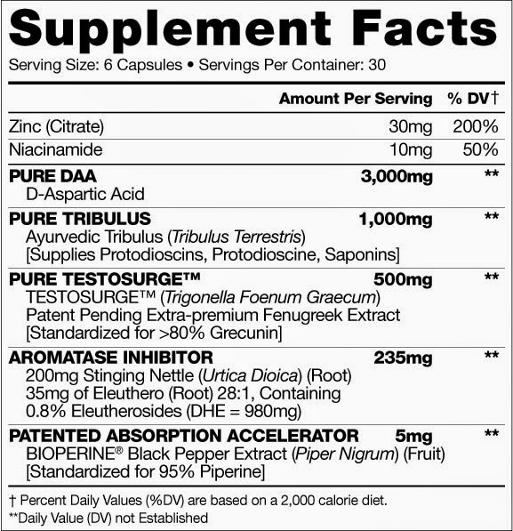 SUPLEMENTOS DEPORTIVOS: MUTANT TEST™ 180 CÁPSULAS