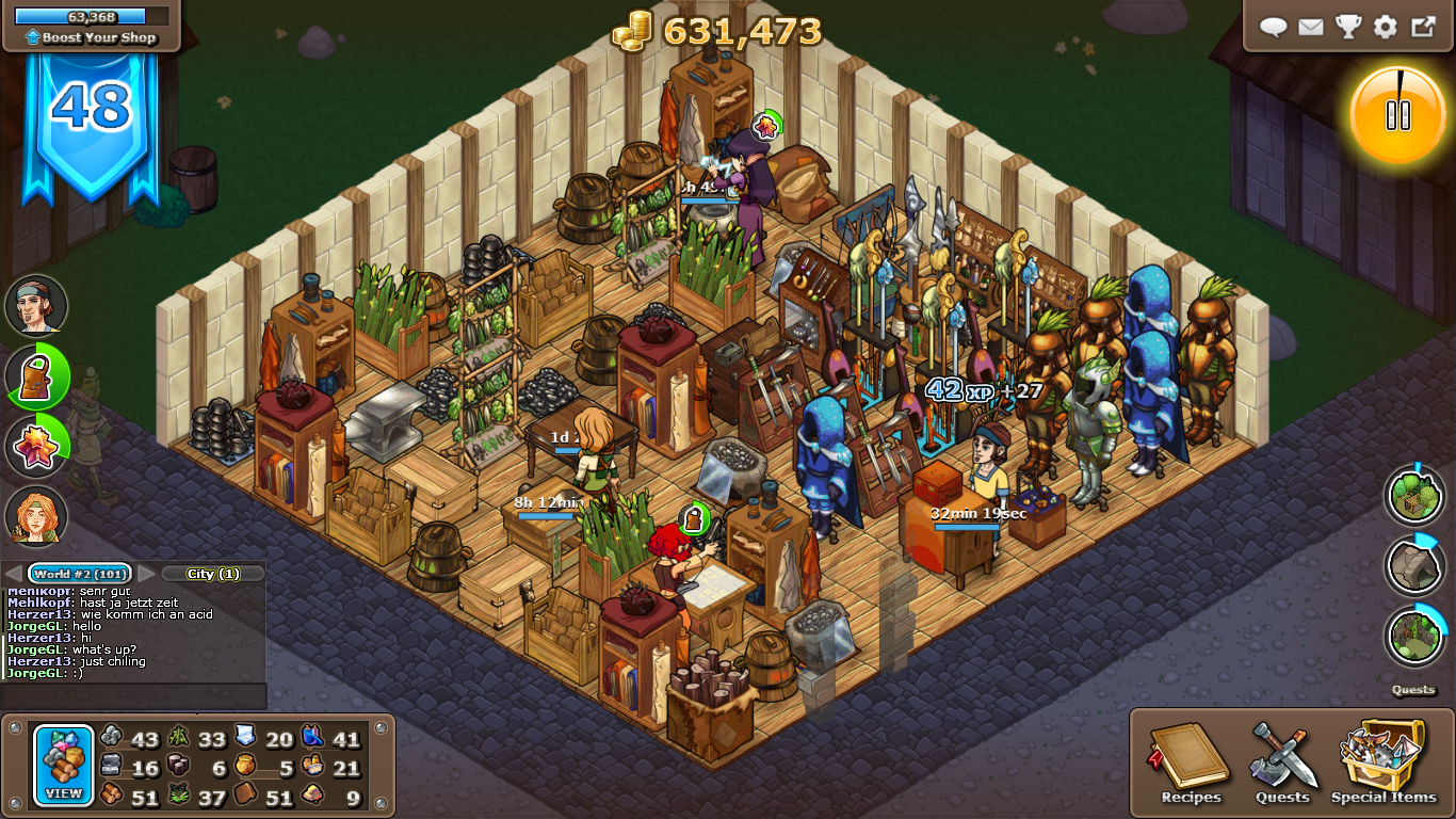 Loco-PC-Juegos: Sword & Potions 2 - capítulo 1