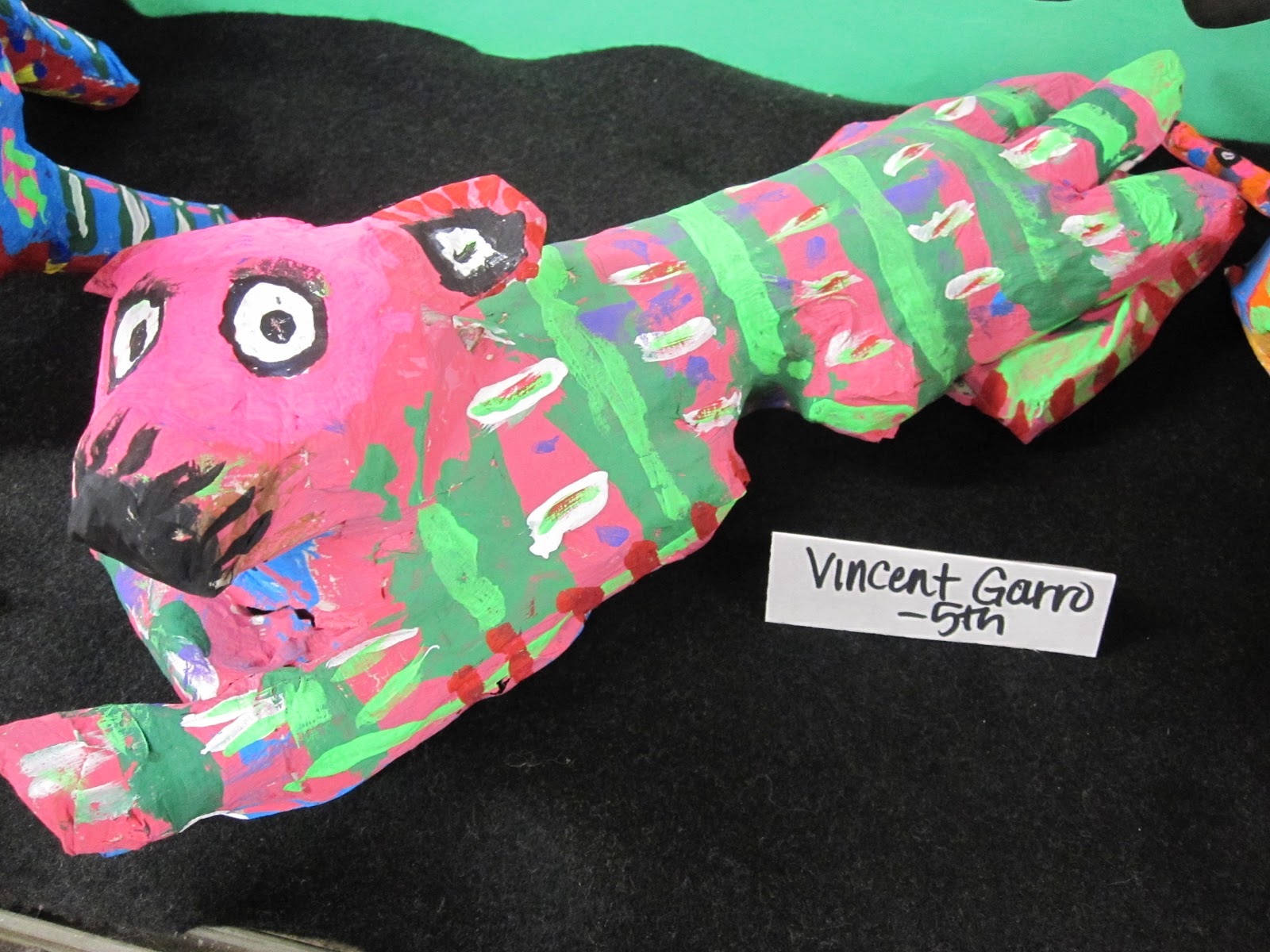 Lake and Hartville Elementary Art: 5th Grade Oaxacan Animals, Paper Mache'