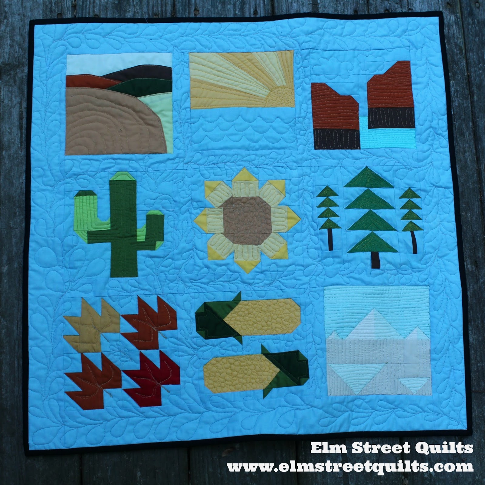 My Our Land Quilt is finished | Elm Street Quilts