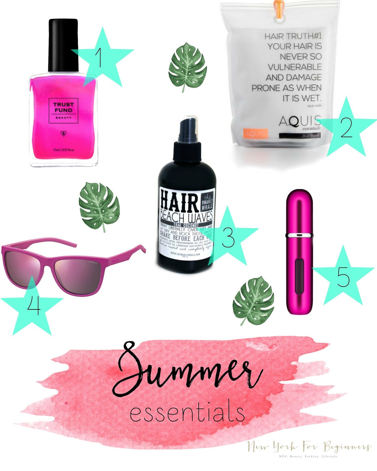 Summer essentials: beauty hacks to pack light - New York For Beginners