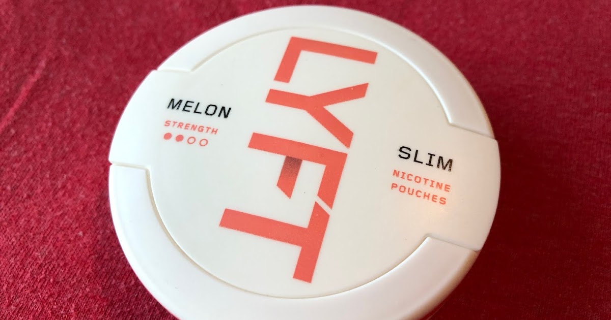 Lyft Nicotine Pouches: Melon - Review (Discontinued). 2 December 2018.