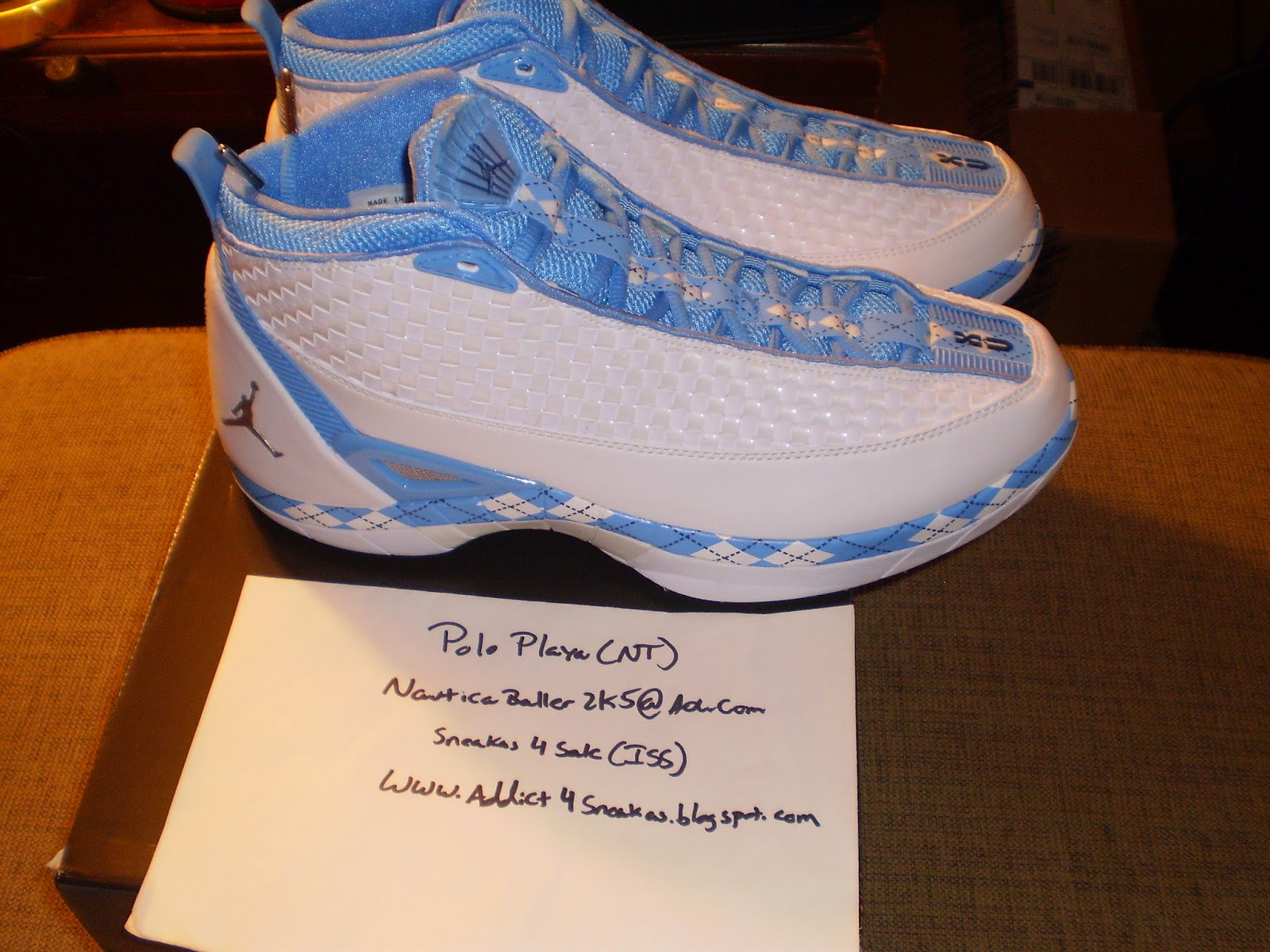 addict4sneakas: SOLD--DS 2008 Air Jordan XV SE UNC sz 11 $175.00