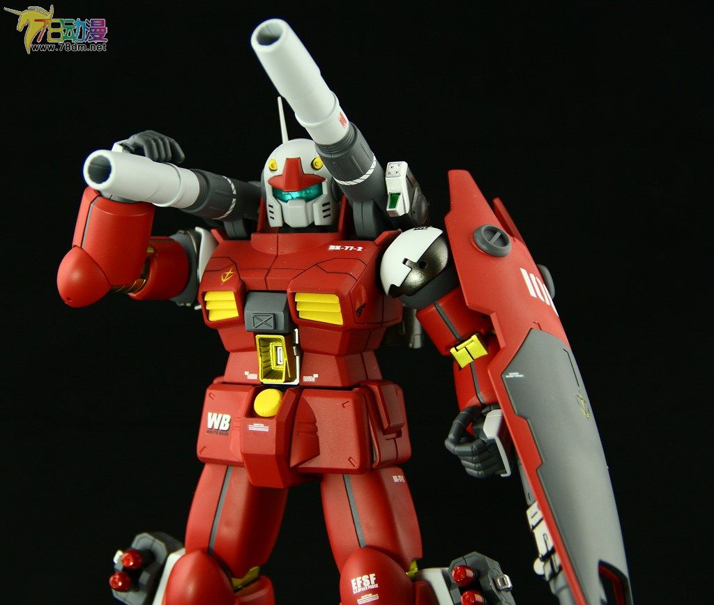 Gundam Family: MG 1/100 RX-77-2 Gun Cannon Custom Build