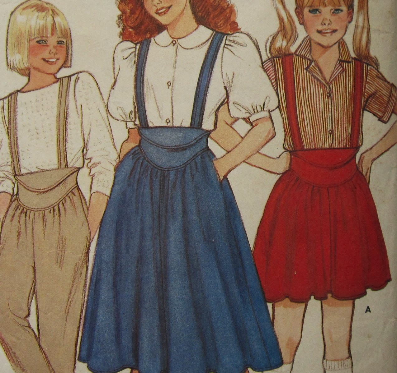 SimplySewing: Butterick 6407 Girls Sewing Pattern Skirt and Pants with ...