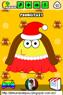 El mundo de Pou: El ganador del concurso ''muy navideño''