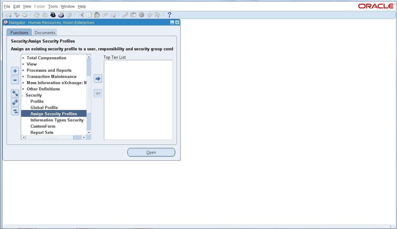 My Oracle World: How to assign security profile to a user in Oracle HRMS