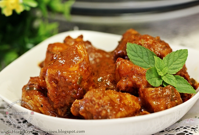 Rendang Merah (Red Rendang) | resep masakan indonesia