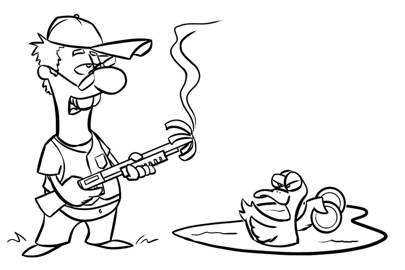 Cade's Sketch Blog: Trapshoot Finished