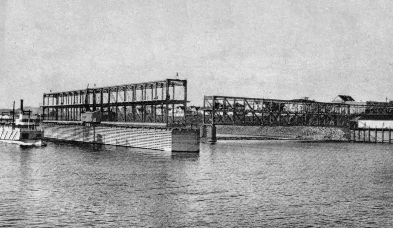 The Steel Bridge and the Railroad