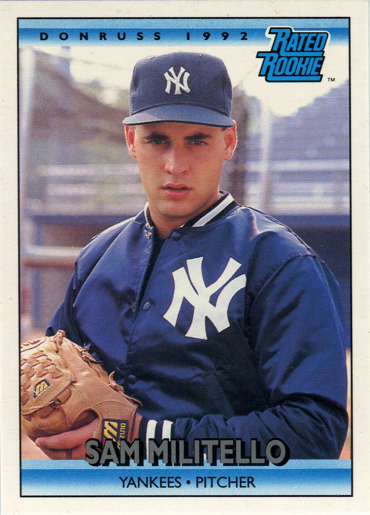 Junk Wax Prospector - Sam Militello - New York Yankees