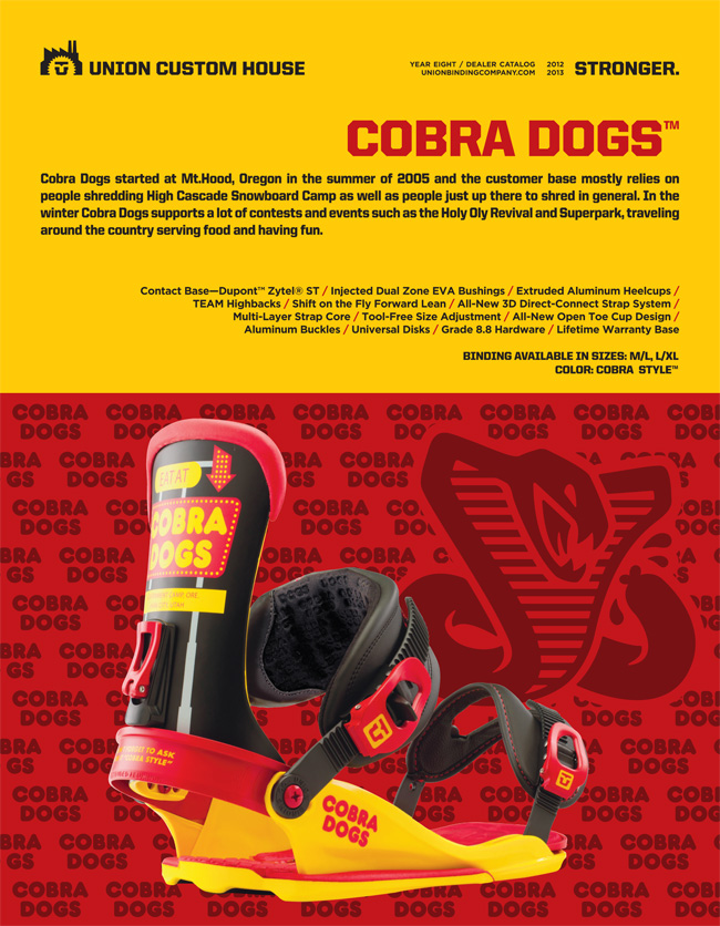 GOLGODA日記: ☆UNIONxCOBRA DOGS BINDING☆