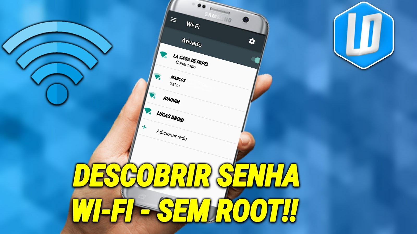 INCRÍVEL!! COMO HACKEAR (DESCOBRIR) SENHA WI-FI - SEM ROOT 2018 - Lucas Droid