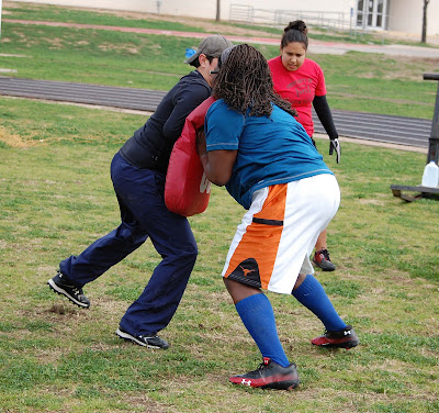 Women Who Play Football: Whatever Happened to the Forearm Shiver?